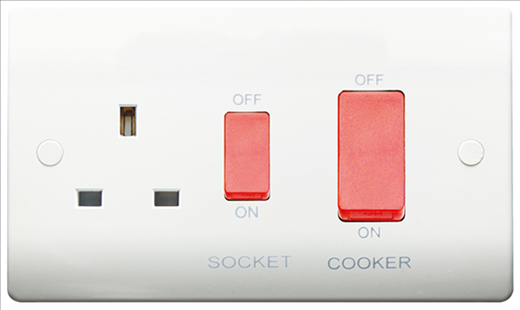 Thrion VN208 Cooker Control Unit 45A White :: gblbuilders.co.uk