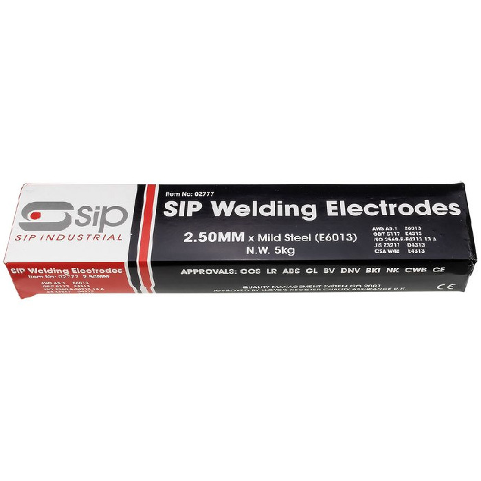 SIP 2.5KG X 2mm 6013 MILD STEEL ELECTRODES :: gblbuilders.co.uk